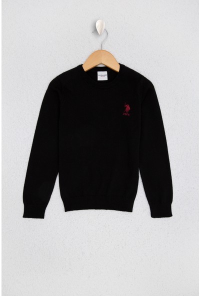 U.S. Polo Assn. Erkek Çocuk Triko Kazak Basic 50210679-VR046