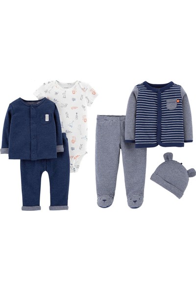 Carter's Bebek Hastane Çıkış Seti 6'lı