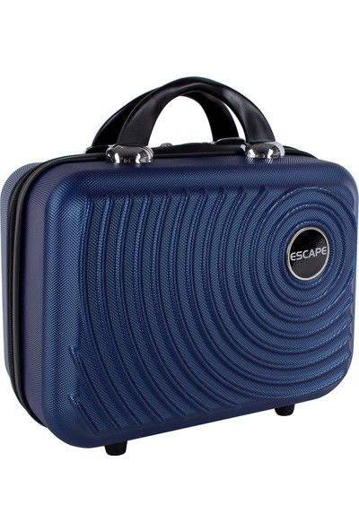 Escape 1 Abs Makyaj Çantası El Valizi Seyahat Çantası Lacivert