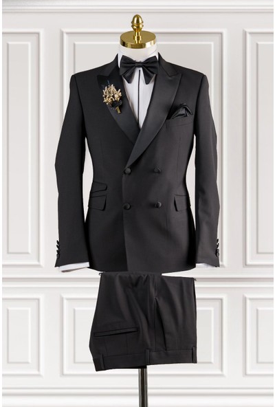 Akçaylar Torres Kruvaze Smokin Takım Elbise Akçaylar Torres Kruvaze Smokin Takım Elbise