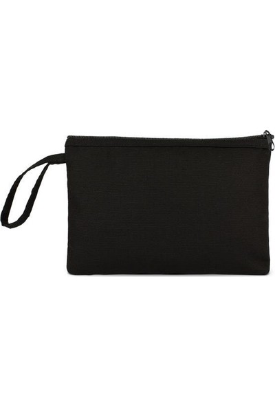 Çınar Bez Çanta Siyah Clutch Çanta