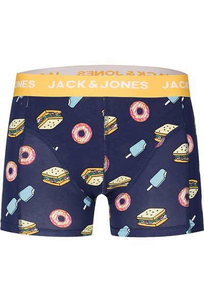 Jack & Jones Erkek Medieval Blue Toast Boxer