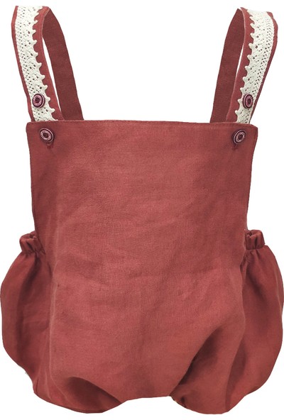 Shecco Babba Kız Bebek Dantel Detaylı Şort Tulum Shecco Babba Kız Bebek Dantel Detaylı Şort Tulum