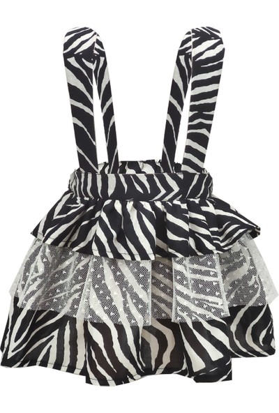 Shecco Babba Kız Çocuk Kat Kat Salopet Elbise Shecco Babba Kız Çocuk Kat Kat Salopet Elbise