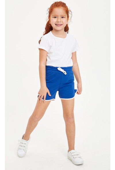 Defacto Kız Çocuk Bağcıklı Esnek Belli Şort L6125A620HS