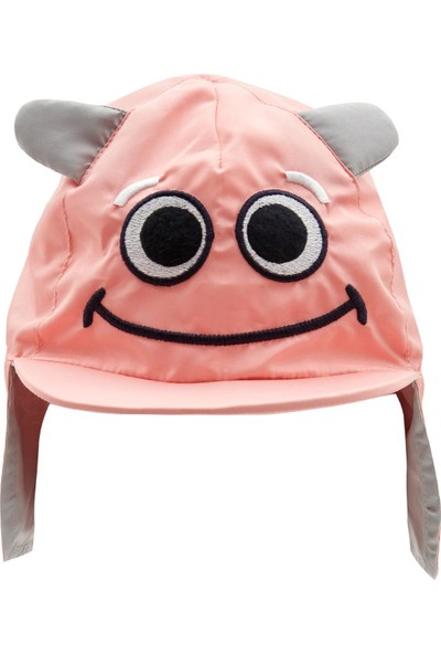 DeFacto Kız Çocuk Gülümseyen Surat Figürlü Şapka R3153A620SP