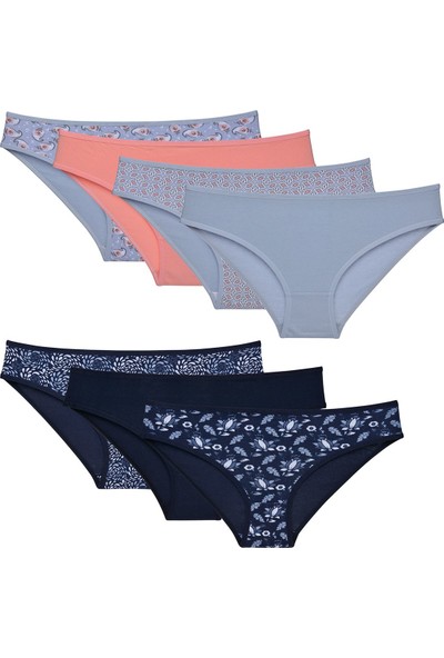 Nicoletta Mıxcolor Kadın Külot 7'li Paket Nicoletta Mıxcolor Kadın Külot 7'li Paket