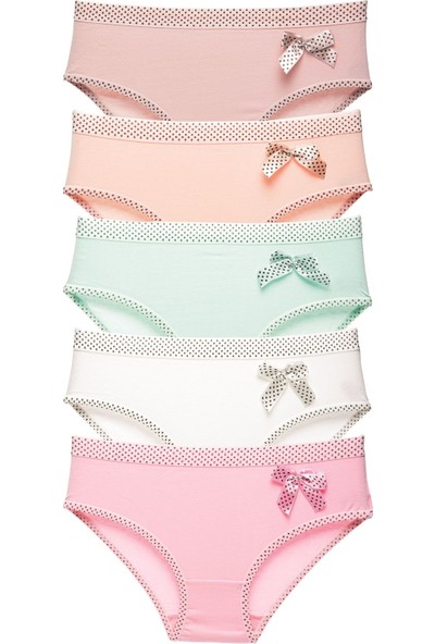 Nicoletta Mıxcolor Kız Çocuk Külot 5'li Paket