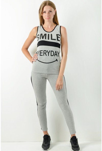 Pinkmark Kadın Gri Takım
