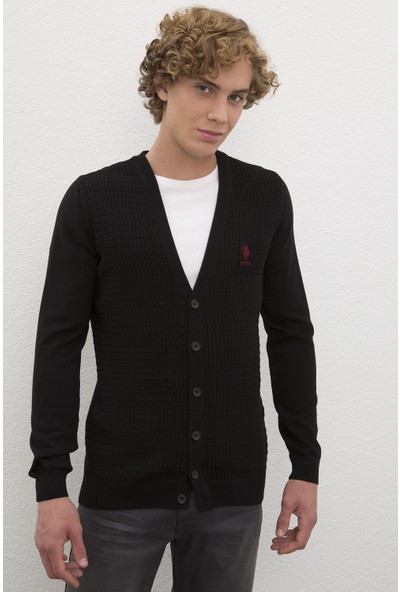 U.S. Polo Assn. Erkek Triko Hırka Basic 50210293-VR046