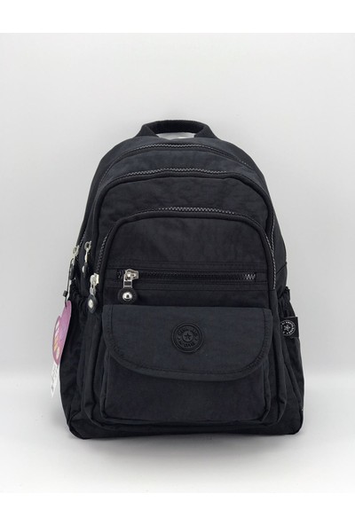 Byhakan Mega 255 255 Krinkıl Kumaş Sırt Çantası Siyah Byhakan Mega 255 255 Krinkıl Kumaş Sırt Çantası Siyah