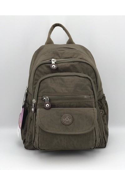 Mega 255 Krinkıl Kumaş Sırt Çantası Vizon Mega 255 Krinkıl Kumaş Sırt Çantası Vizon