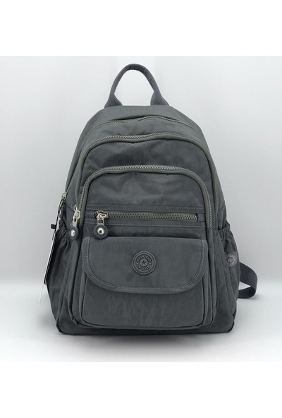 Byhakan Mega 255 Krinkıl Kumaş Sırt Çantası Gri Byhakan Mega 255 Krinkıl Kumaş Sırt Çantası Gri