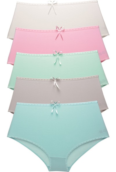 Nicoletta Somon Kadın Külot Büyük Beden 5'li Paket