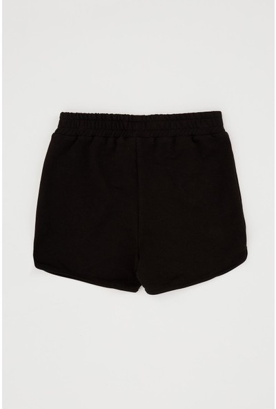 Defacto Kız Çocuk Pug Baskılı Dokunmatik Işıklı Şort R8960A620SM