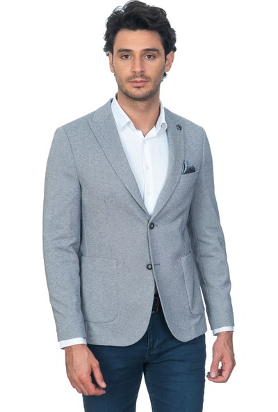 White Stone Napoli Slim Fit Ceket White Stone Napoli Slim Fit Ceket