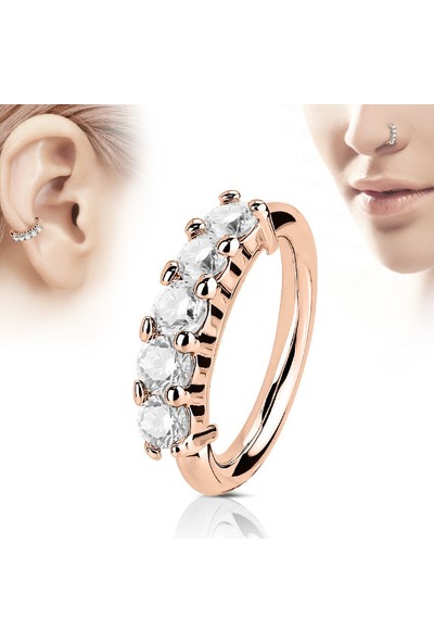 Chavin Cerrahi Çelik 5 Taşlı Burun Kulak Hızma