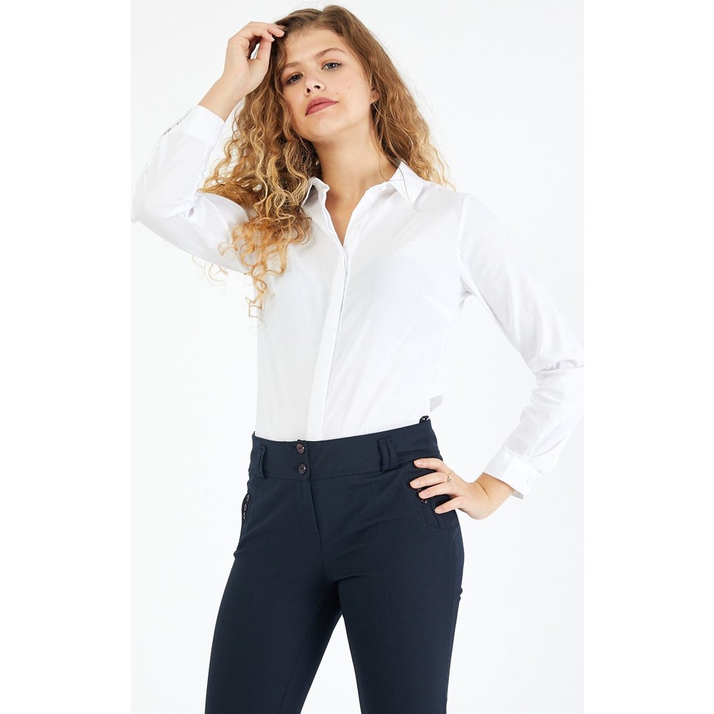 Pera Club Beyaz Basic Gömlek Fiyatı - Taksit Seçenekleri