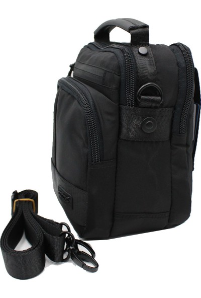 Ççs 31224 Kumaş El ve Omuz Askılı Çanta Siyah