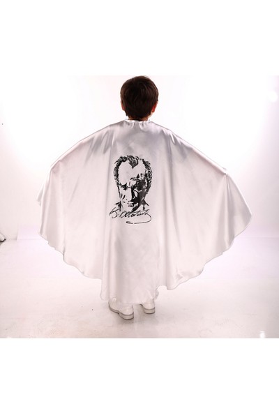 Kostüm Diyarı Atatürk Baskılı Ana Sınıfı Boy Pelerin NS827U001