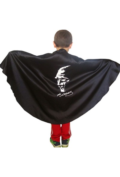 Kostüm Diyarı Atatürk Baskılı Ana Sınıfı Boy Pelerin NS828U022