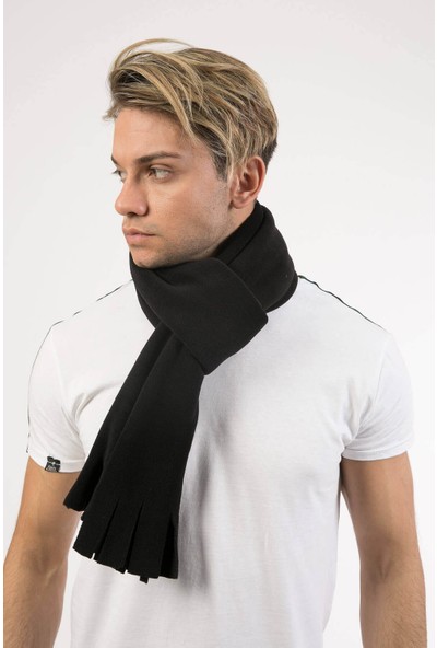 Mossta Polar Siyah Atkı