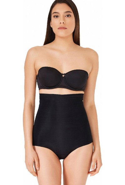Ten İz Yapmaz Mideli Yüksek Bel Slip Kadın Külot Korse 501112118 Ten İz Yapmaz Mideli Yüksek Bel Slip Kadın Külot Korse 501112118