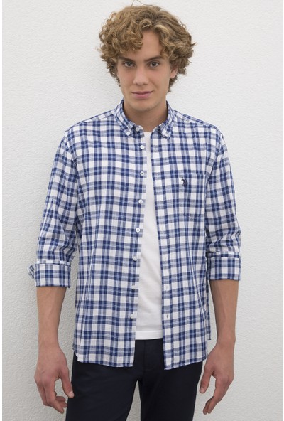 U.S. Polo Assn. Erkek Gömlek Uzunkol 50219361-VR033