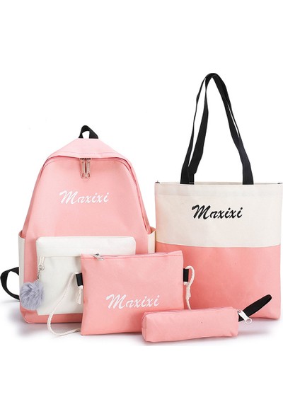 Yukka Çok Amaçlı Sırt Çantası Düz Renk Gündelik Çanta