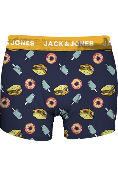 Jack & Jones Erkek Medieval Blue Toast Boxer