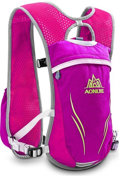 Aonijie Erkek Outdoor Spor Yelek Sırt Çantası - Fuşya (Yurt Dışından) Aonijie Erkek Outdoor Spor Yelek Sırt Çantası - Fuşya (Yurt Dışından)
