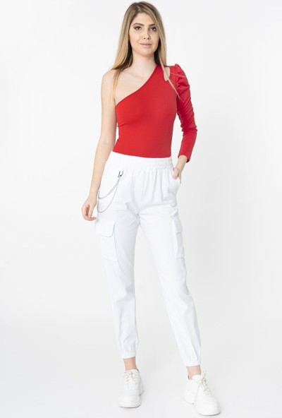 Missvina Zincir Aksesuarlı Pantolon