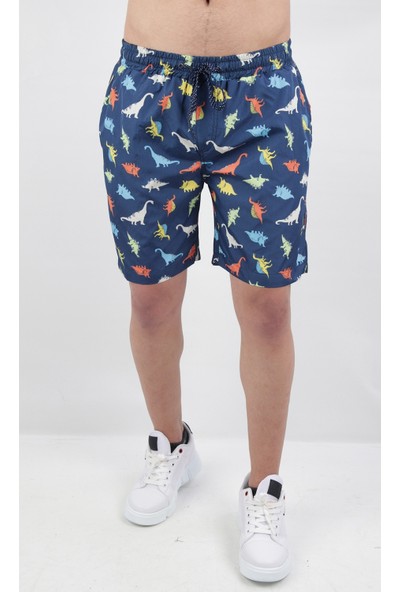 Alexander Gardi Baskılı Bağlamalı Üç Cepli Deniz Şortu Koyu Mavi (E19-ERKSHORT10) Alexander Gardi Baskılı Bağlamalı Üç Cepli Deniz Şortu Koyu Mavi (E19-ERKSHORT10)