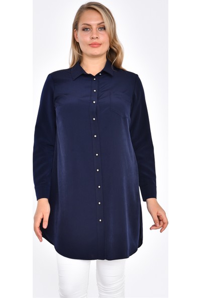 Accort S8-104 Kristal Krep Kadın Gömlek Accort S8-104 Kristal Krep Kadın Gömlek