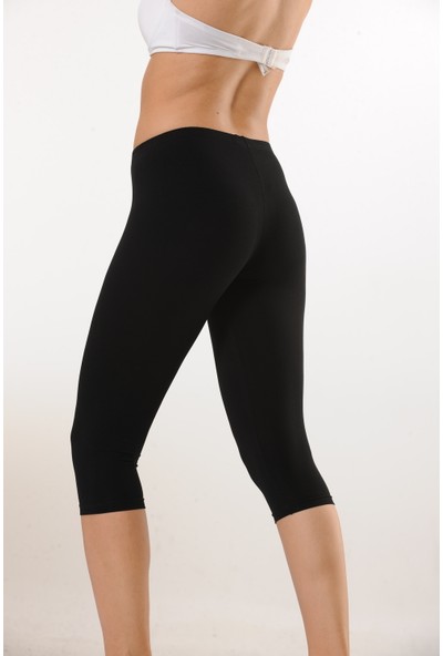 HMD Kadın Pamuk Diz Altı Kapri Tayt HMD Kadın Pamuk Diz Altı Kapri Tayt