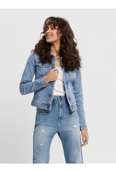 Only Westa Kadın Jeans Ceket