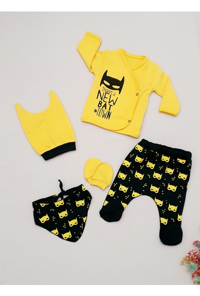 Minizeyn Batman 5 Li Zıbın Set Hastane Çıkışı