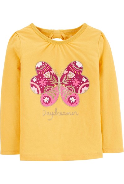 Carter's Kelebek Desenli Çocuk Sweatshirt