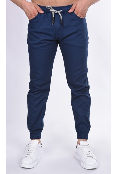 Black Steel 3000 Armür Desenli Paça ve Bel Lastikli Pantolon Black Steel 3000 Armür Desenli Paça ve Bel Lastikli Pantolon