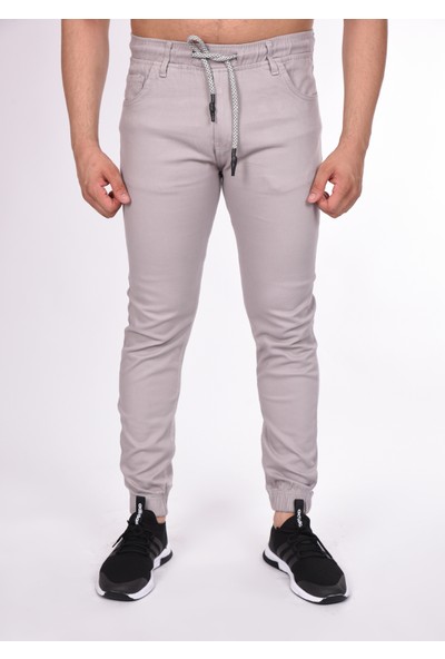 Black Steel 3000 Armür Desenli Paça ve Bel Lastikli Pantolon Black Steel 3000 Armür Desenli Paça ve Bel Lastikli Pantolon