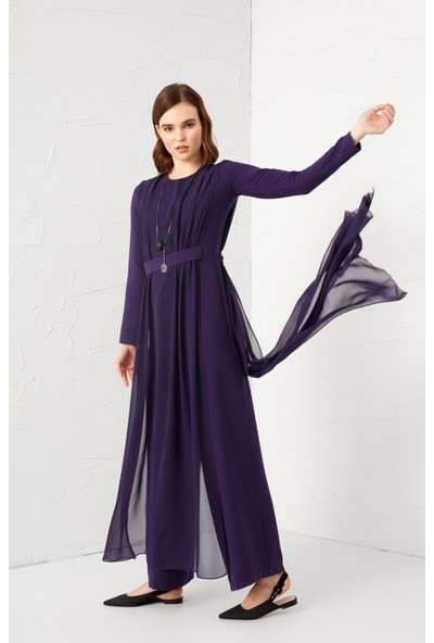 Accort S5-377 Krep Kadın Tulum Accort S5-377 Krep Kadın Tulum