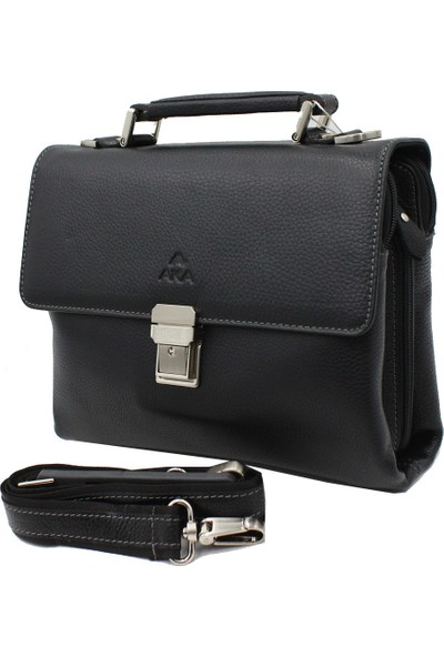Aka Deri 350 Erkek El ve Omuz Askılı Çanta