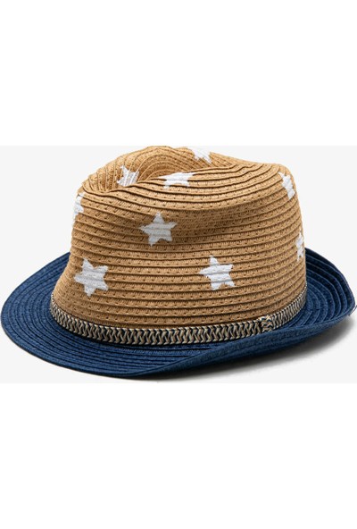 Koton Örme Fötr Hasır Şapka