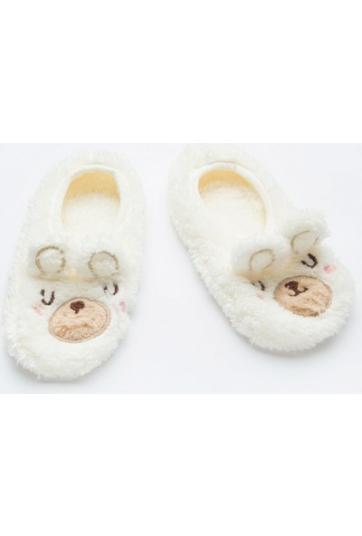 Penti Beyaz Kız Çocuk Pure Bear Patik Çorabı Penti Beyaz Kız Çocuk Pure Bear Patik Çorabı