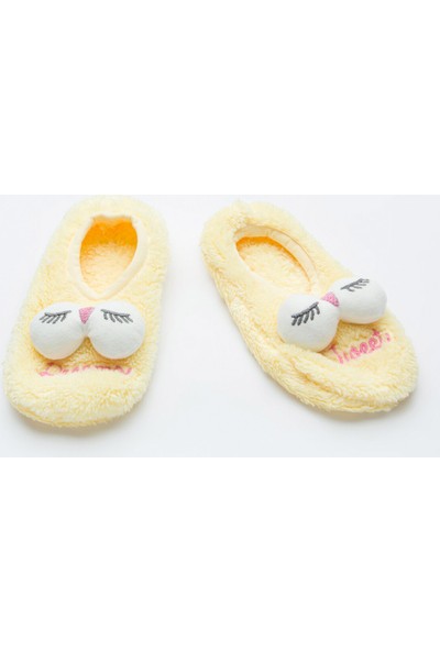 Penti Sarı Kız Çocuk Tweet Patik Çorabı