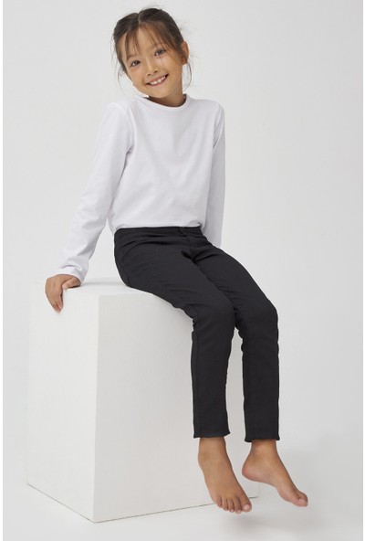 Penti Siyah Kız Çocuk Basic Tayt