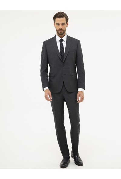 Pierre Cardin Lacivert Slim Fit Takım Elbise 50227242-VR033