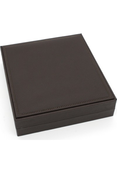 Metro Kuyumculuk Malzemeleri Deri Set Takı Kutusu Büyük Metro Kuyumculuk Malzemeleri Deri Set Takı Kutusu Büyük