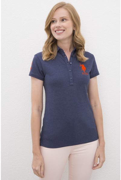 U.S. Polo Assn. Kadın Tshirt 50221979-Vr033