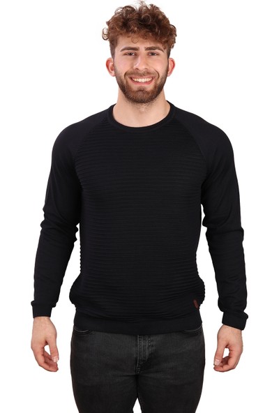 Alexander Gardi Bisiklet Yaka Kazak Lacivert (E20-5112 09)